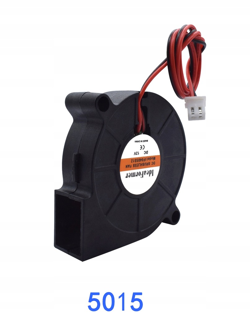 wentylator 5015 turbina - 50x50x15mm, 24V - dwużył - 11390778309 - oficjalne archiwum Allegro