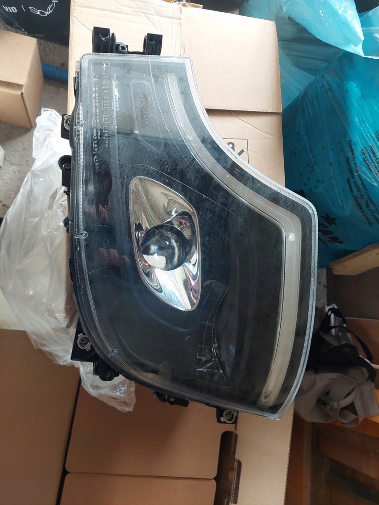 MERCEDES ACTROS MP4 LIFT MP5 LAMPA LEWA FULL LED 9618200859 IDEALNA ...