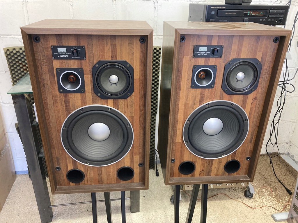 Kolumny Sansui SP-X6000 - 10699668979 - oficjalne archiwum Allegro