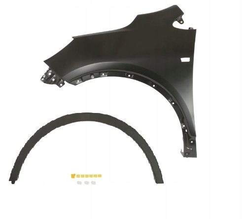 OPEL MOKKA X 16-19 BŁOTNIK LEWY PRZÓD + NAKŁADKA - 13850595507 ...