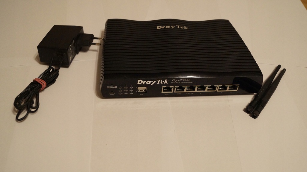 Router Draytek Vigor 2925n czarny - 12531773149 - oficjalne archiwum ...