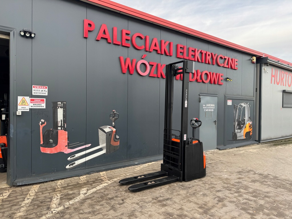 Paleciak elektryczny BT SWE 420 cm 1600 kg UDT 2016 sztaplarka ...