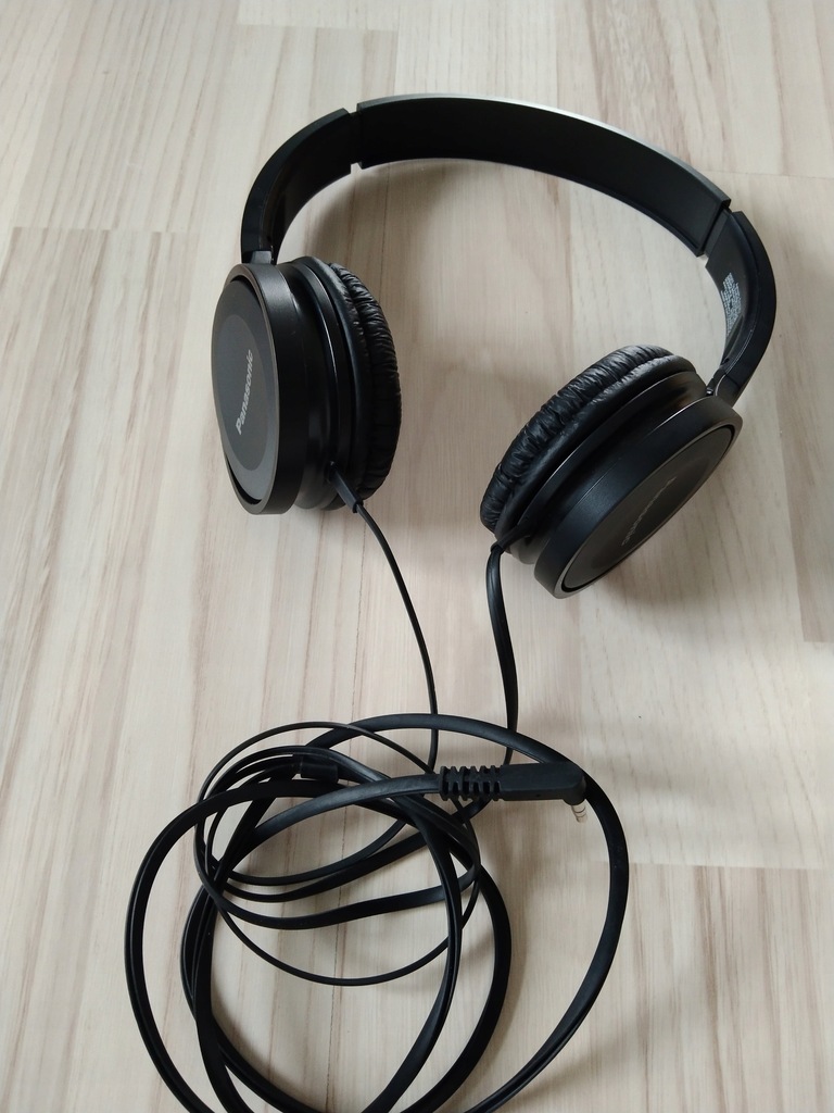 Słuchawki PANASONIC RP-HF100E-K Czarny - 12939626371 - oficjalne ...