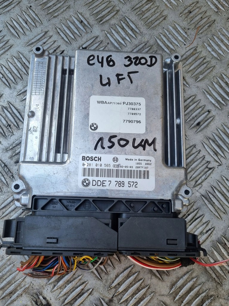 STEROWNIK SILNIKA BMW E46 320D 150KM LIFT - 12112397900 - oficjalne archiwum Allegro