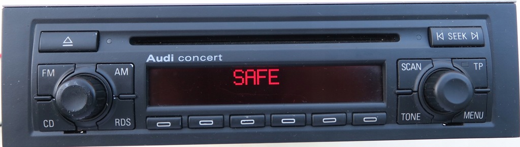 RADIO CD CONCERT AUDI A4 B6 B7 - 14348144301 - oficjalne archiwum Allegro