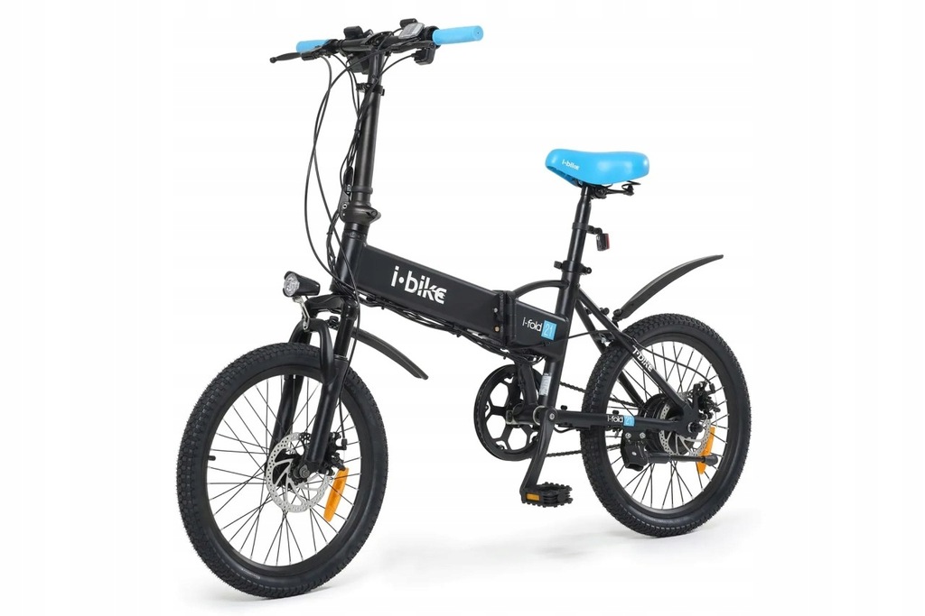 Rower elektryczny I-bike I-Fold 21 rama 12 - 12086849002 - oficjalne archiwum Allegro