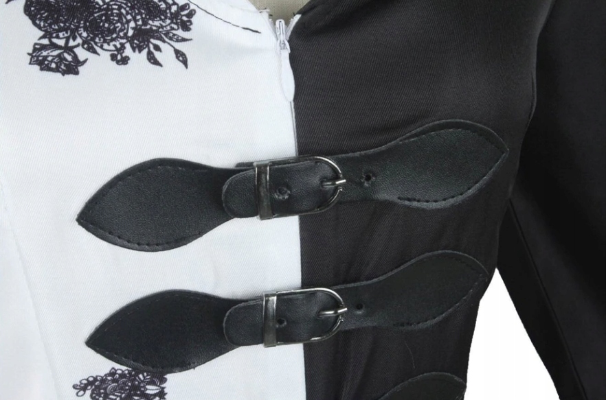 STRÓJ KOSTIUM CRUELLA DE VIL MON COSPLAY PREZENT - 11610588772 ...