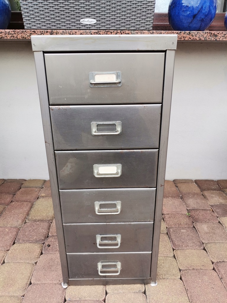 Szafka metalowa 6 szufladowa warsztatowa (18 A) - 13169834795 - oficjalne archiwum Allegro