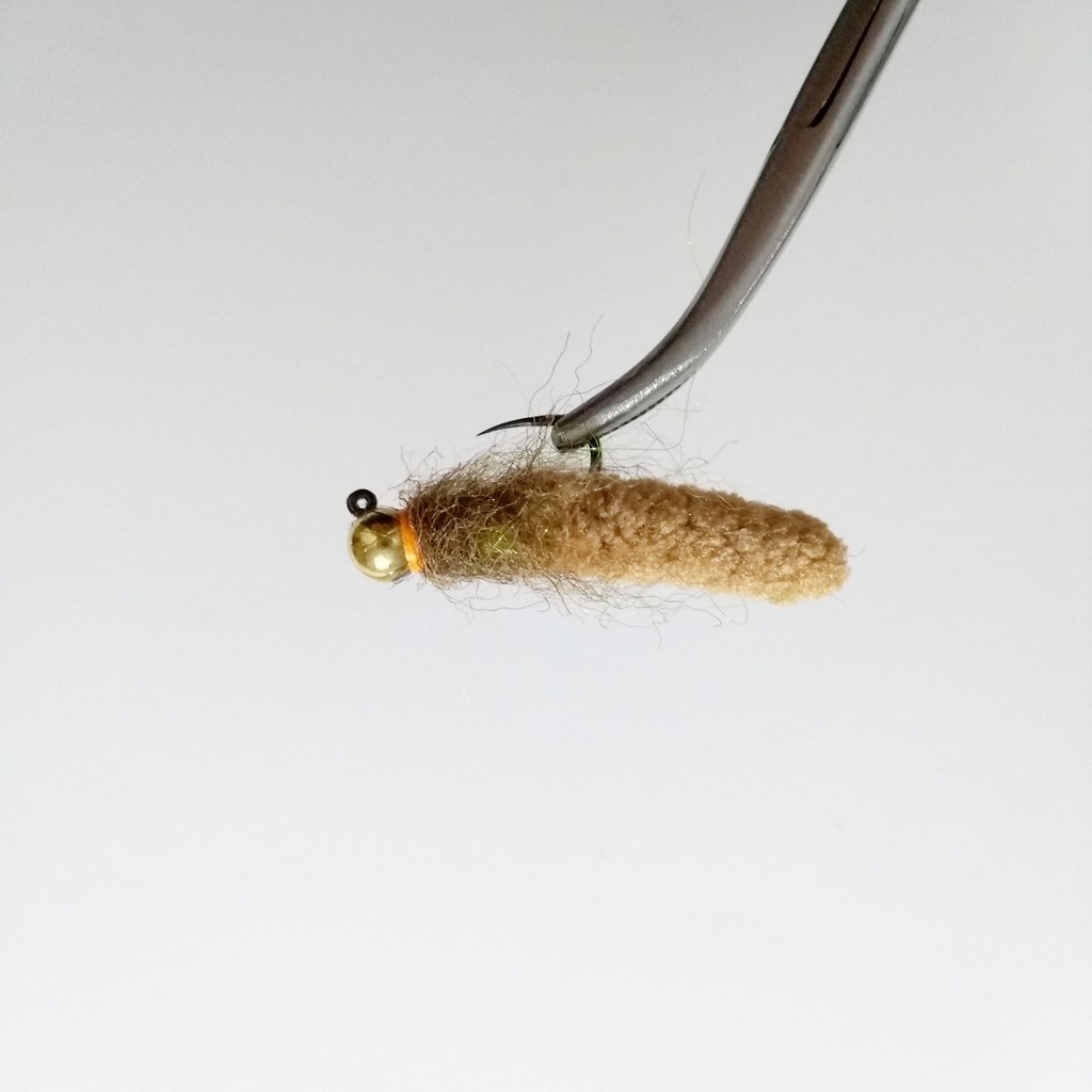 Mop fly, mikro jig, micro jig, nimfa, JASNOBRĄZOWY - 13350772409 ...