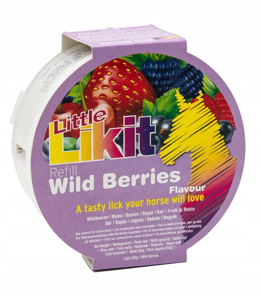 LIKIT Lizawka dla konia /wkład 250g WILD BERRIES - 14099067653 ...