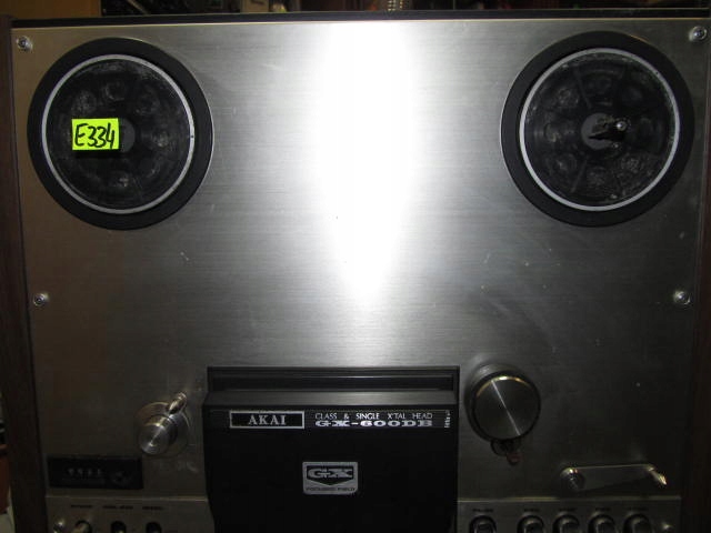 MAGNETOFON SZPULOWY AKAI GX-600 DB - NR E334 - 17269857870 - oficjalne archiwum Allegro