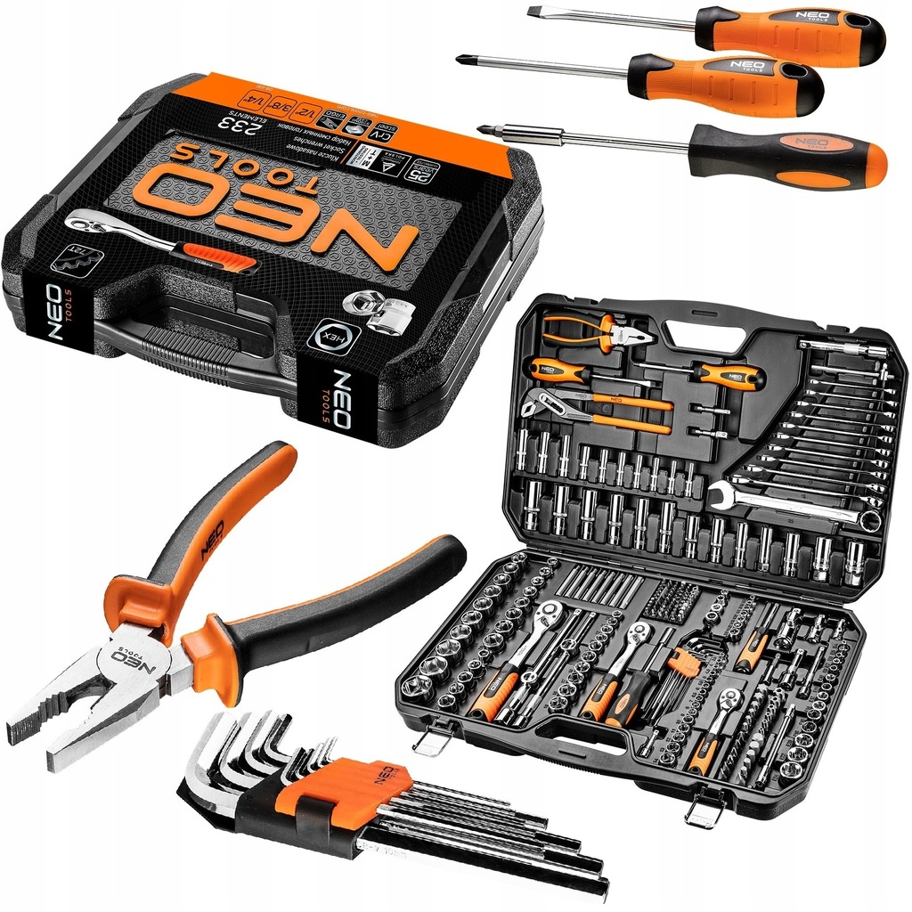 Zestaw kluczy nasadowych NEO Tools 08-681 233 el - 11471783162 - oficjalne archiwum Allegro