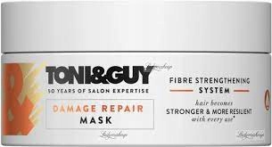 TONI&GUY Damage Repair Mask Regenerująca maska do włosów zniszczonych ...