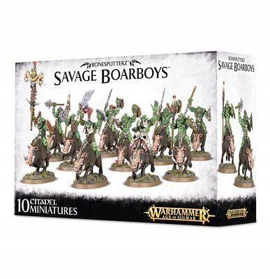 Savage Boarboys / Savage Boarboy Maniaks | Orruk Warclans Bonesplitterz ...
