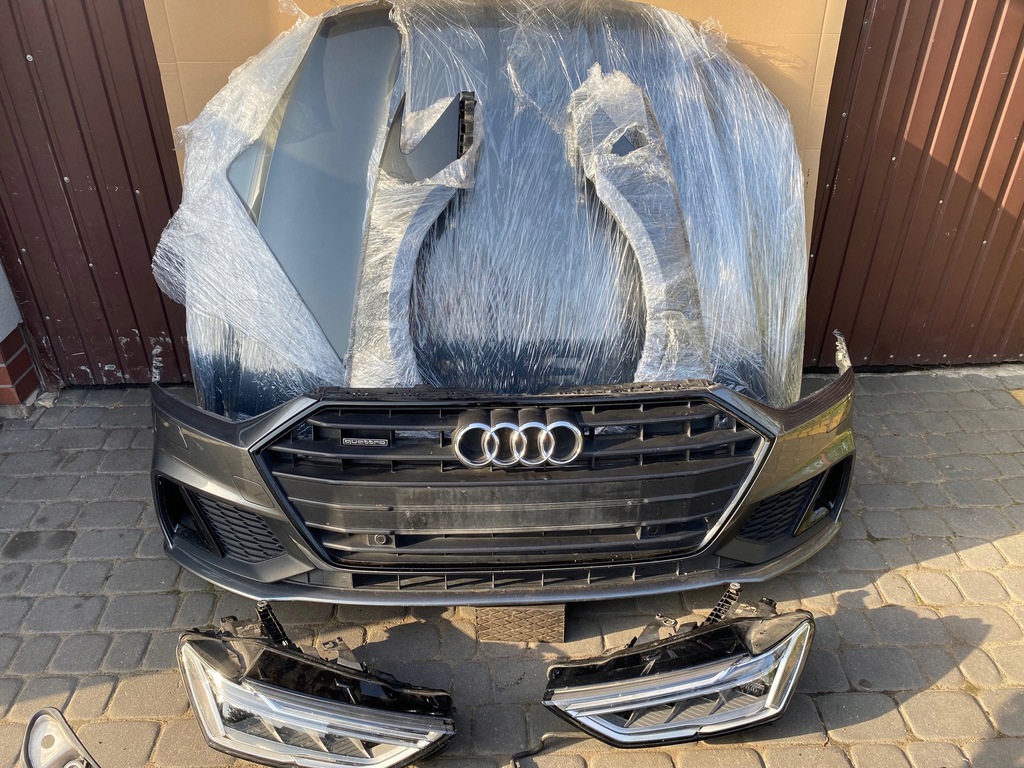 Audi A7 4K kolor szary LZ7S przód kompletny maska - 13370660482 ...