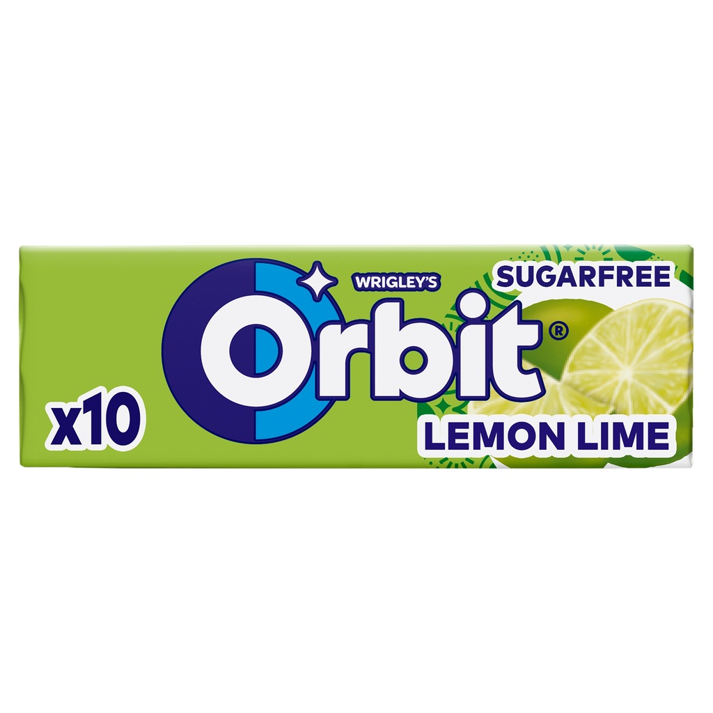 Guma do żucia 45 szt Orbit Lemon Lime 2x 14 g + 1x 35g - 15269829208 ...