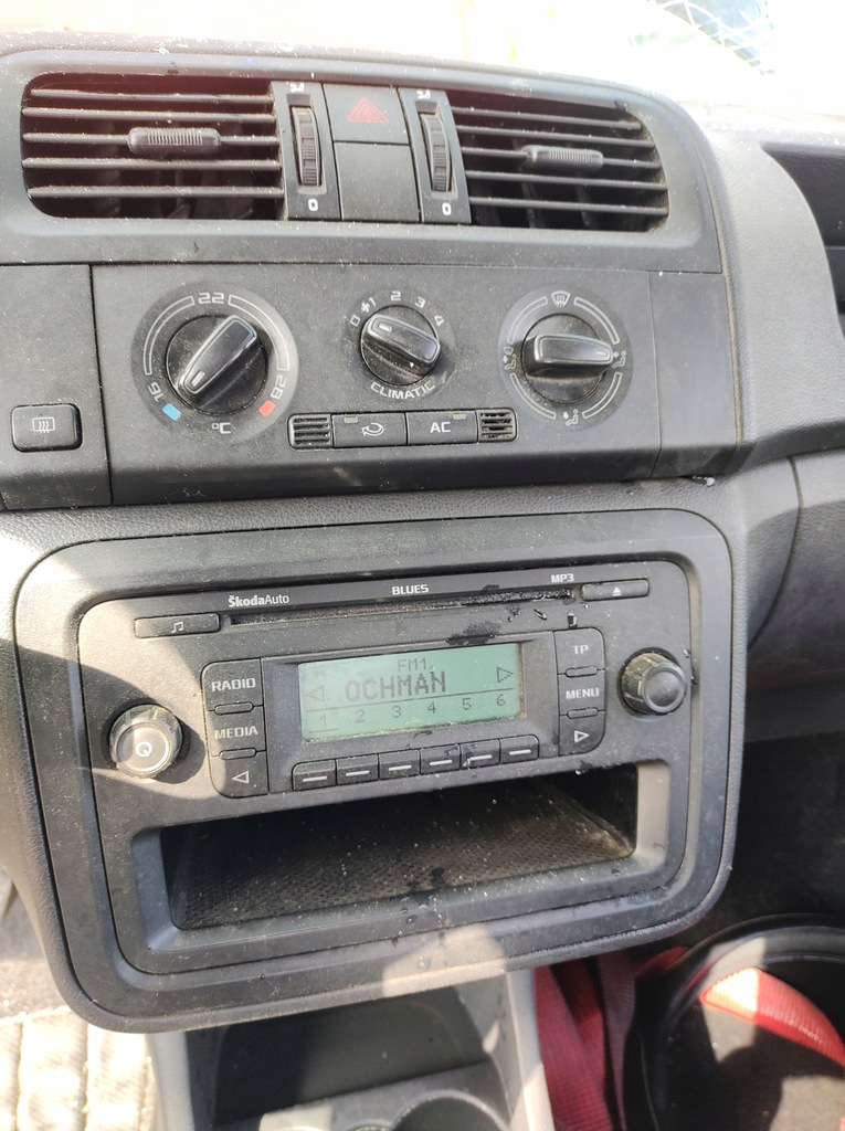 Radio radioodtwarzacz CD Skoda Fabia II Lift - 12341765809 - oficjalne archiwum Allegro