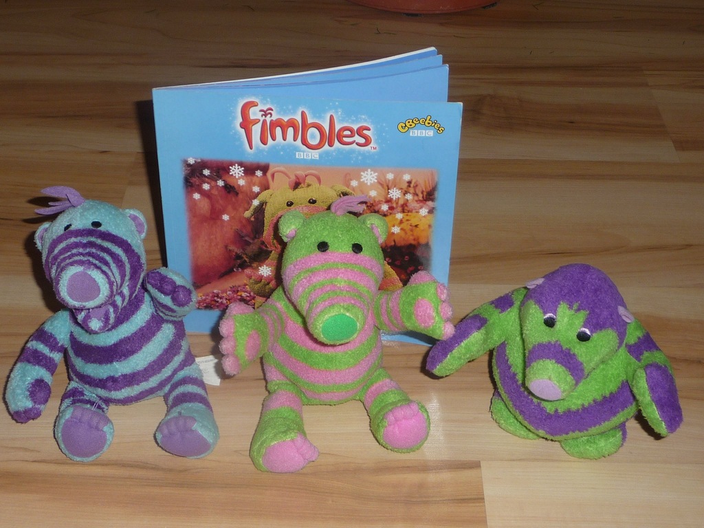 FIMBLES (Fimbusie) - Rózia, Pom, kret Roly Mo - 6812018461 - oficjalne ...