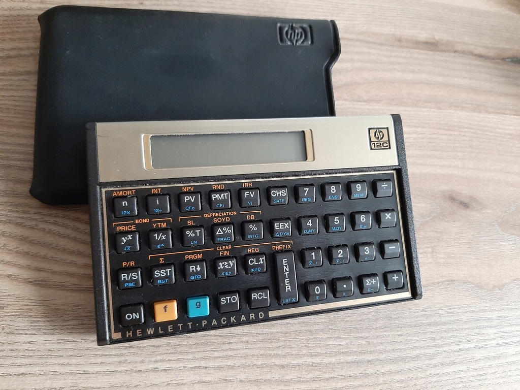 Kalkulator finansowy HP 12C Gold - 11576007423 - oficjalne archiwum Allegro