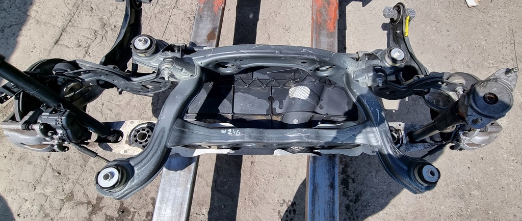 SANKI WOZEK BELKA SILNIKA MERCEDES w246 B KLASA - 13650440738 ...