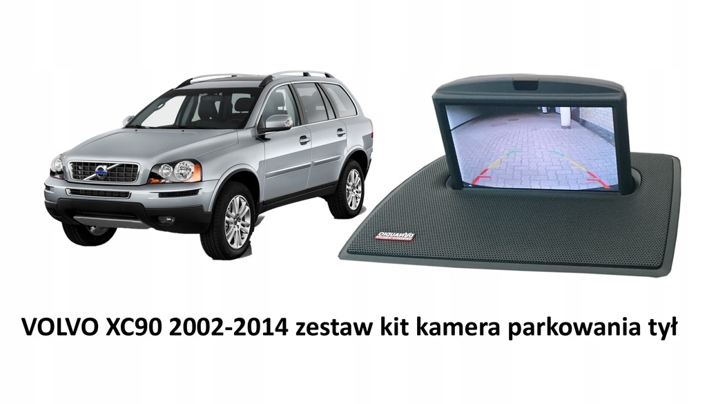 Kamera cofania Volvo S60 S80 V70 XC70 XC90 KIT kpl - 13862455861 ...