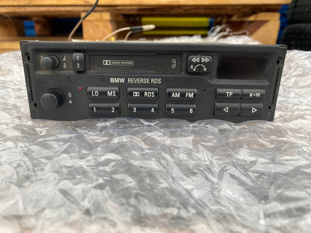 Radio BMW REVERSE RDS e30 E32 e34 e36 7644836340 - 13924348135 - oficjalne archiwum Allegro
