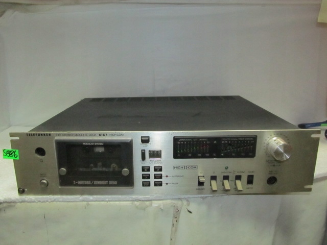 MAGNETOFON TELEFUNKEN STC 1 - NR S986 - 16144910644 - oficjalne ...