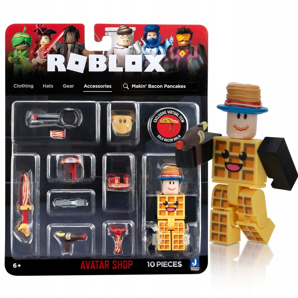 ROBLOX Zestaw Figurka MAKIN BACON PANCAKES RBL0404 - 11182257545 ...