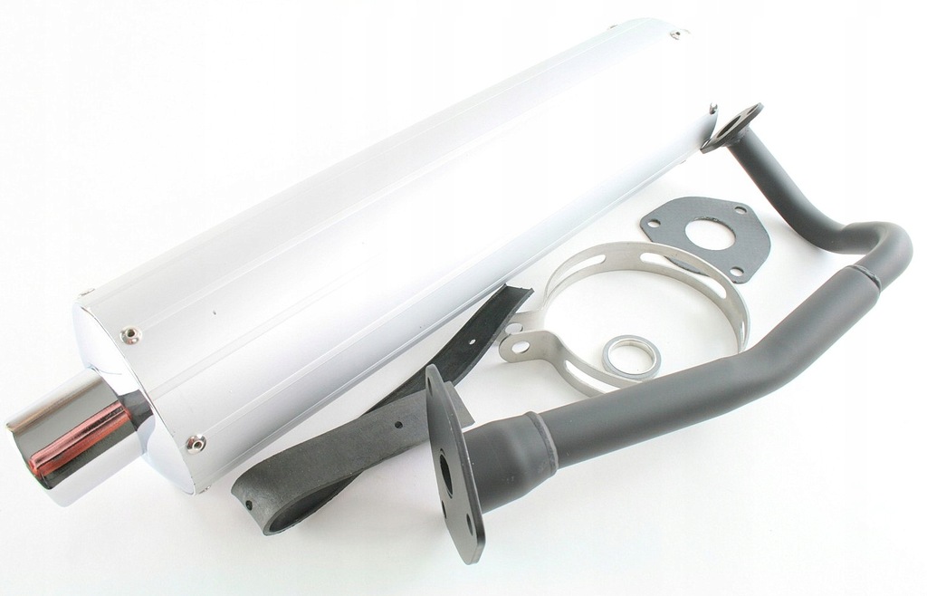 Tłumik wydech SKUTER do 4T GY6 ALUMINIOWY 125cc - 14091959594 - oficjalne archiwum Allegro