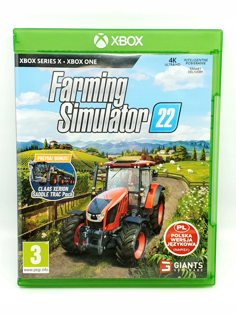 Farming Simulator 22 Microsoft Xbox Series X / S polskie napisy (PG ...