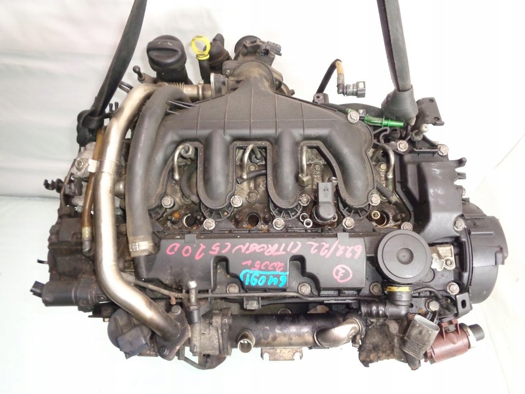 SILNIK CITROEN C5 2.0 HDI 05R 10DYTJ RHR - 12398228493 - oficjalne archiwum Allegro