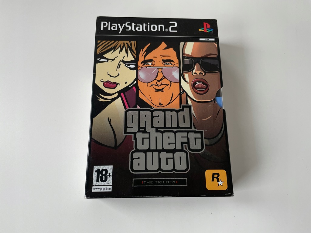 GRAND THEFT AUTO TRILOGY PS2 GTA - 11465659117 - oficjalne archiwum Allegro