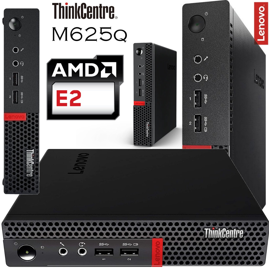 Lenovo ThinkCentre M625q Tiny 4/512 GB E2 Radeon - 11837594206 ...