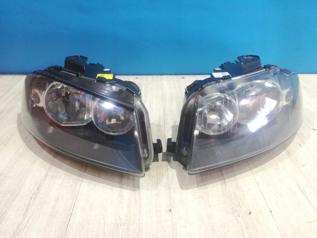 Audi A3 8P lampa reflektor Xenon przód prawa lewa - 12597577130 - oficjalne archiwum Allegro