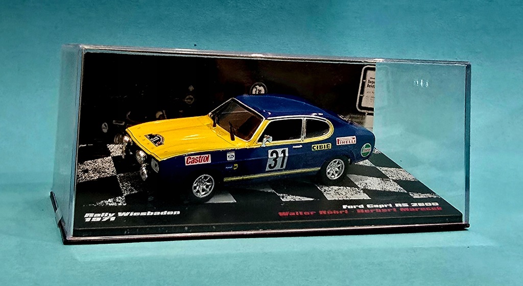 Ford Capri - Rally Cars nr 81 - 17631180328 - oficjalne archiwum Allegro
