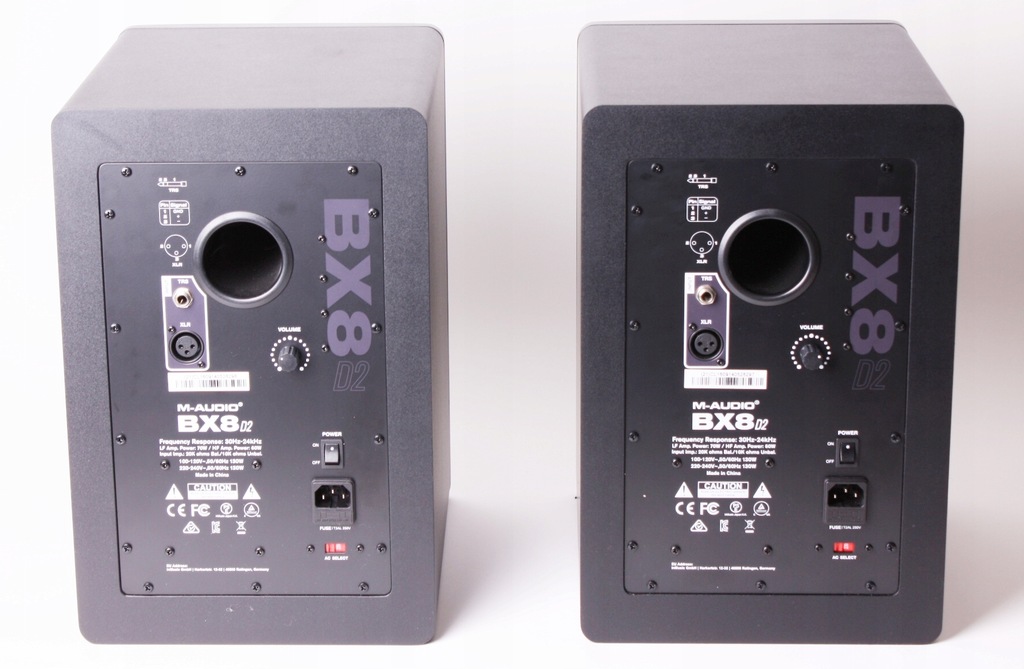 ZESTAW MONITORÓW GŁOŚNIKÓW M-Audio BX8 D2 - 10643558798 - oficjalne ...