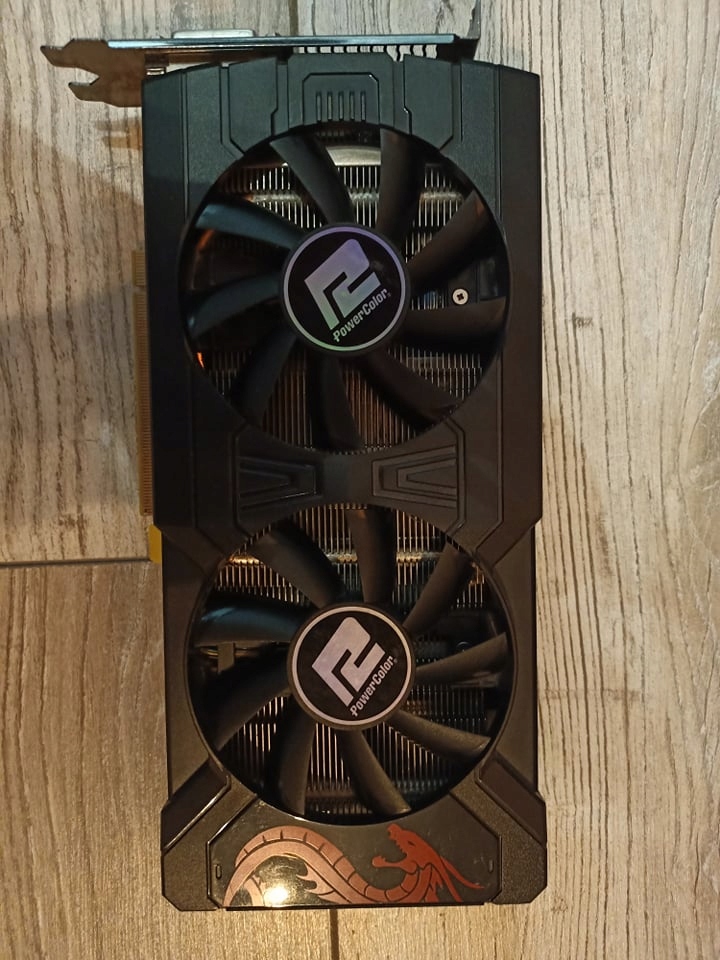 PowerColor Red Dragon RX 570 4GB - nowe termopady - 11514184355 ...