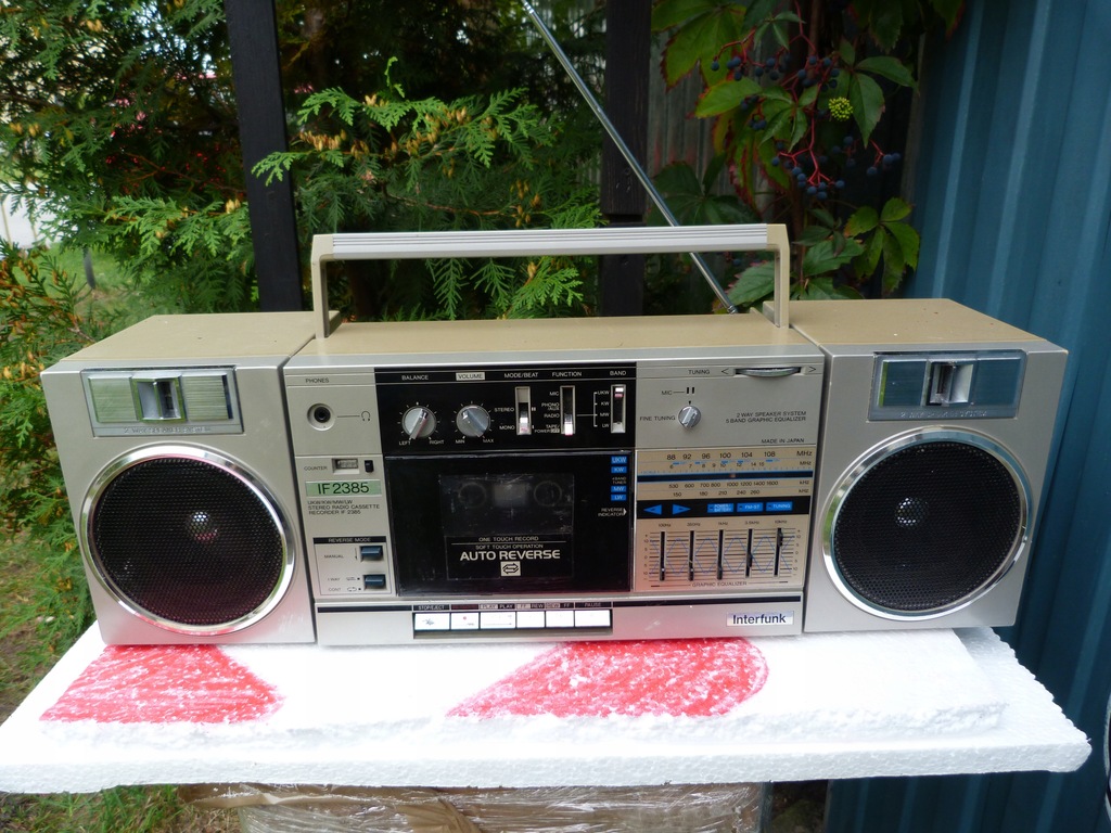 BDB radioodtwarzacz made in japan - INTERFUNK IF 2385 - rozstawne ...