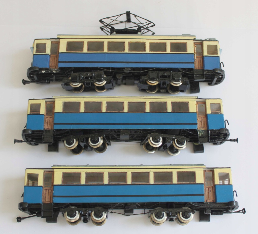 PKP EN 80 pociąg kolei WKD KARTON H0 - 13969808840 - oficjalne archiwum ...