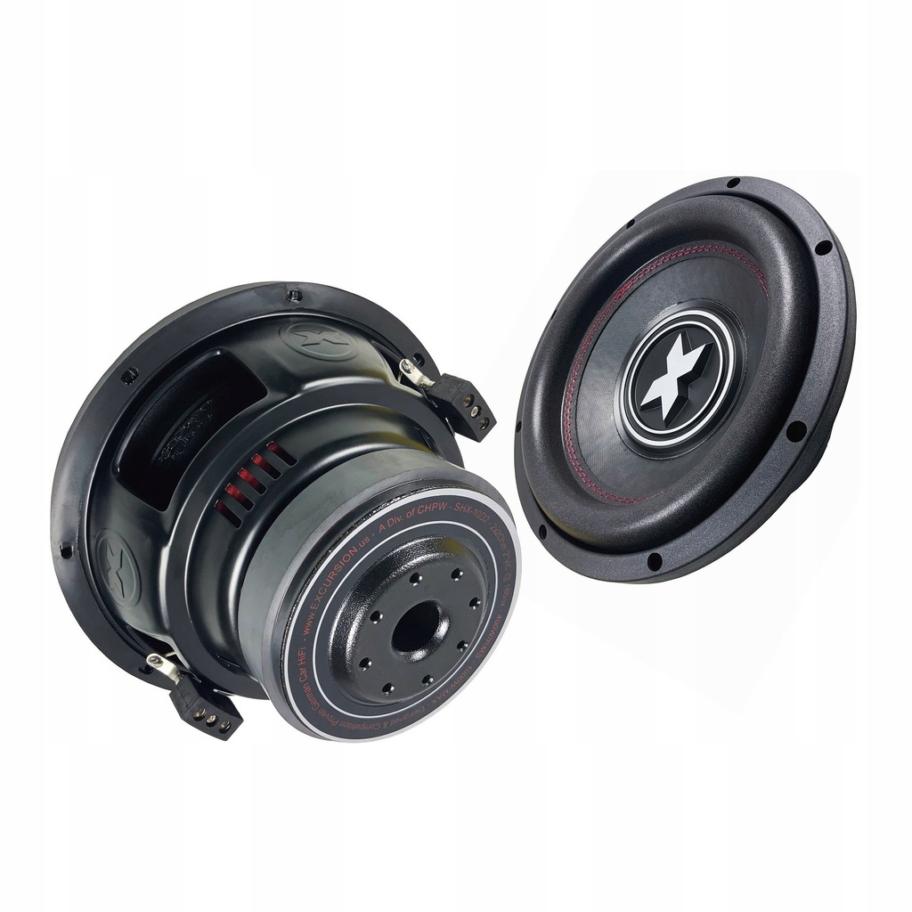 Subwoofer Excursion Głośnik 10'' 25cm 2x 4ohm 800W - 12234610503 ...