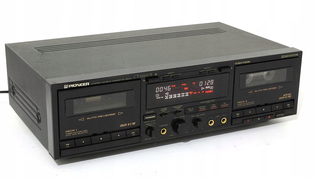 Pioneer Ct W650r Deck Magnetofon Dwukasetowy 12975629676