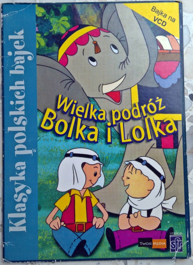 FILM VCD WIELKA PODRÓŻ BOLKA I LOLKA bajka VCDx2 - 11568110107 ...