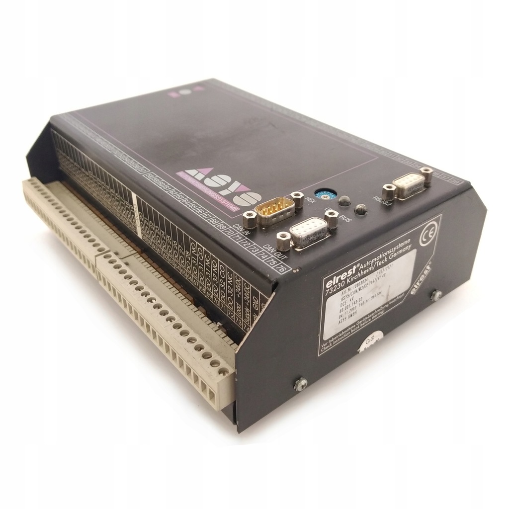 STEROWNIK ASYS PLC ASYS/CAN/M3/CPU167/V1.49 - 11188538144 - oficjalne archiwum Allegro