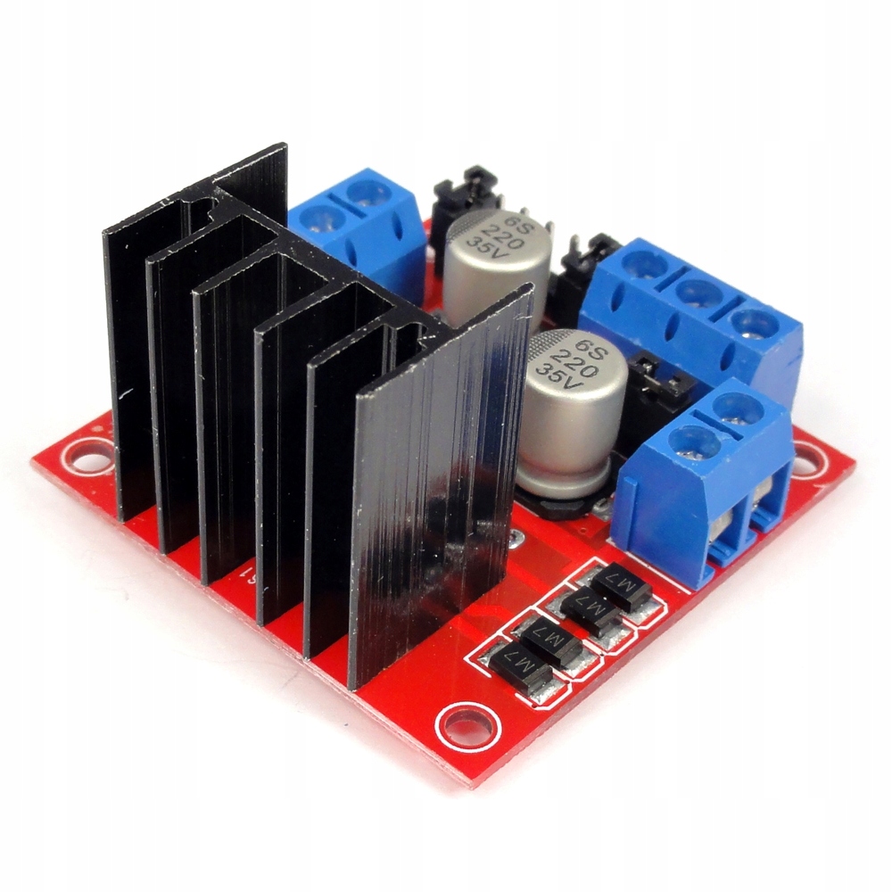 Mostek H sterownik silnika krokowego i DC L298N Ar - 10174561788 - oficjalne archiwum Allegro