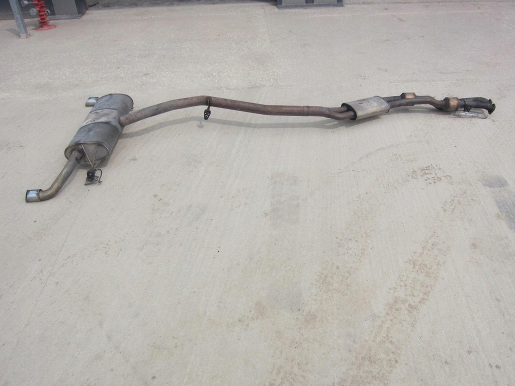 BMW X5 E70 3.0 N52 3.0Si WYDECH TŁUMIK KOŃCOWY KATALIZATOR 7558839 ...