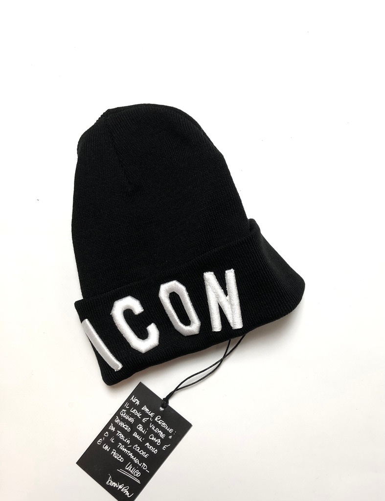 Dsquared Icon czapka zimowa - 13138713211 - oficjalne archiwum Allegro