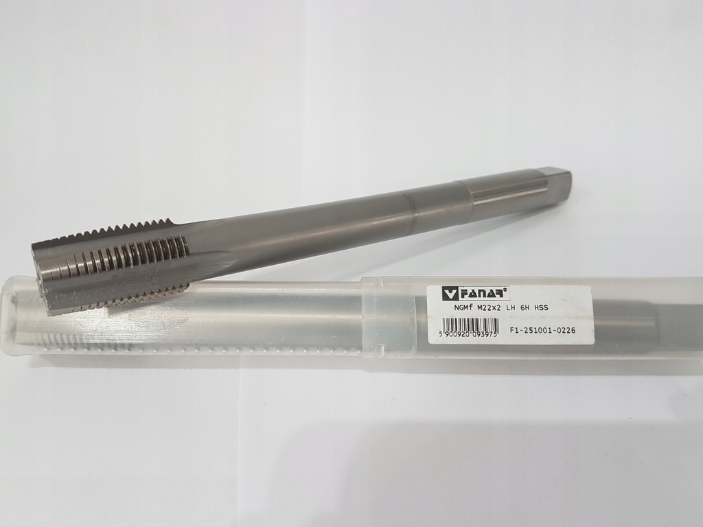 Nowy Gwintownik Fanar NGMf M22x2 LH 6H HSS - 10187699956 - oficjalne archiwum Allegro