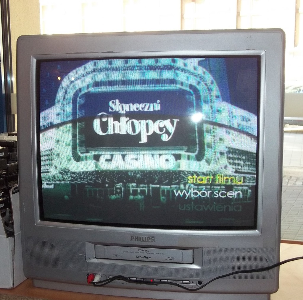 Philips telewizor z VHS 21’’/55 cm TV-VCR Combo - 12151438621 ...