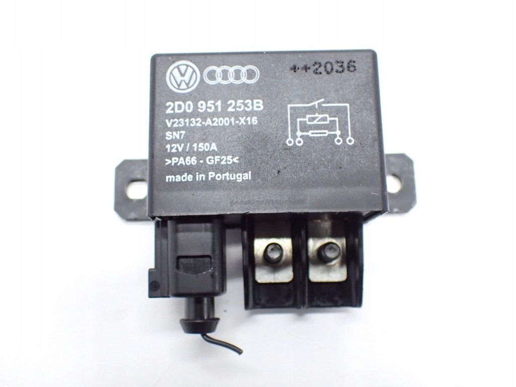 MODUŁ STEROWNIK PRZEKAŹNIK AKUMULATORA 2D0951253B VW T6 TRANSPORTER 21R ...