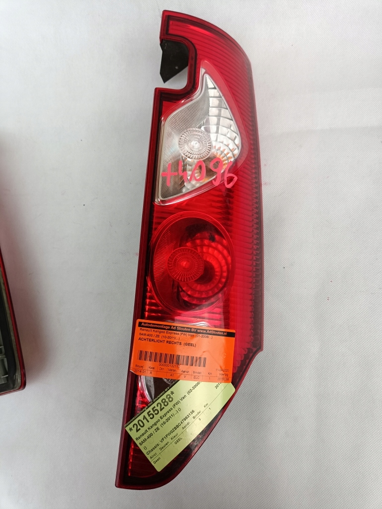 Renault Kangoo II lampa tył tylna prawa - 12696844085 - oficjalne ... Renault Kangoo II lampa tył tylna prawa - 12696844085 - oficjalne ...